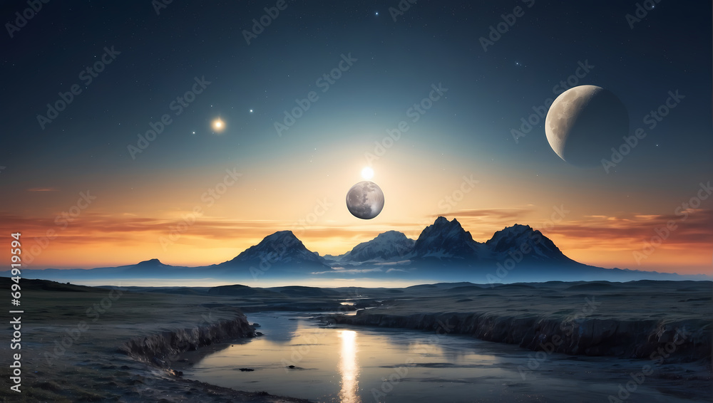 Saturn 3D and its rings, moons of Saturn, Solar System, Solar System ...