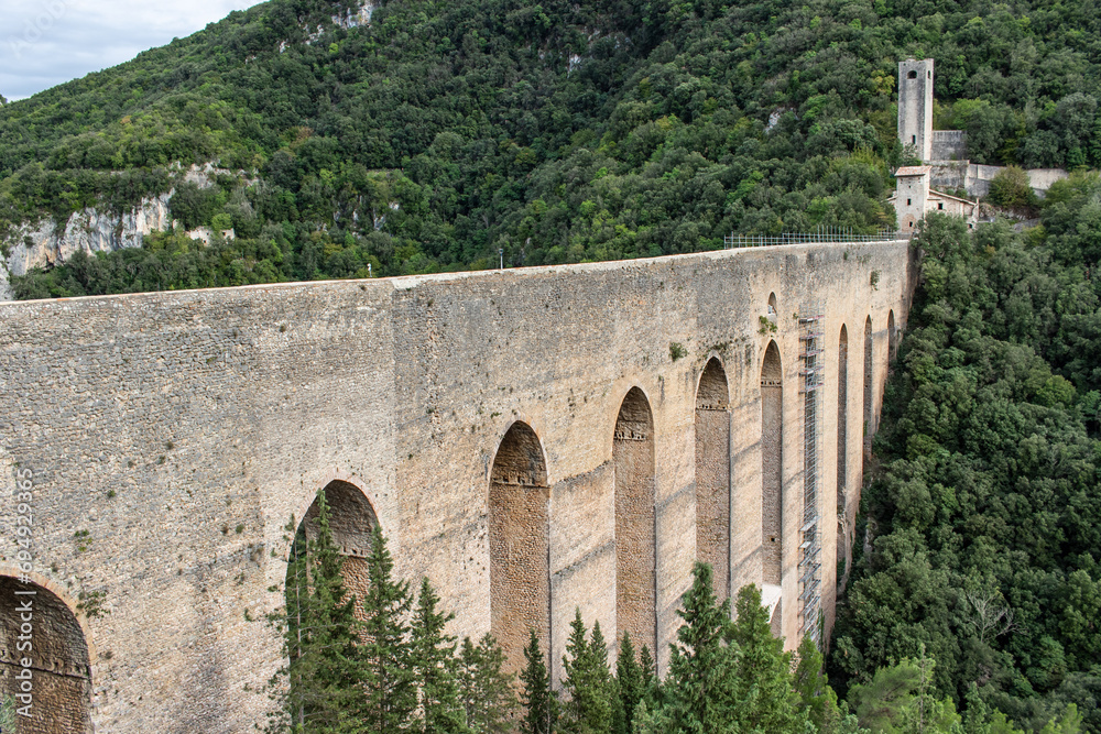 Spoleto, Italy - one of the most beautiful villages in Central Italy ...
