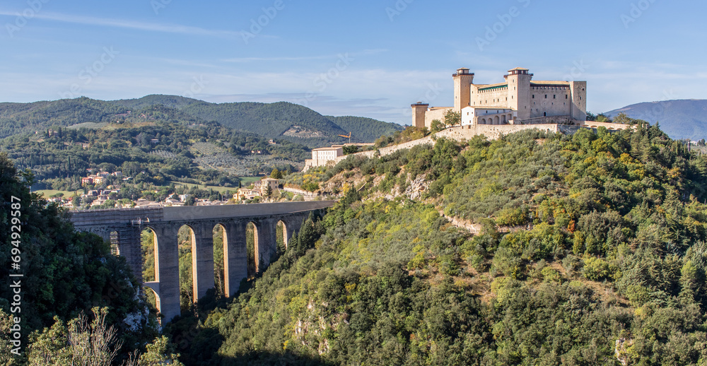 Spoleto, Italy - one of the most beautiful villages in Central Italy ...