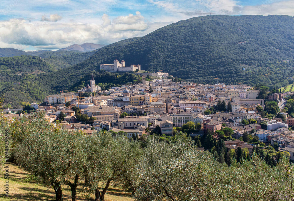 Spoleto, Italy - one of the most beautiful villages in Central Italy ...