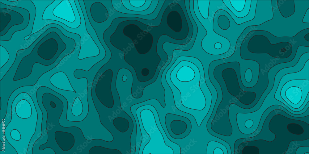 Stylized colorful wavy abstract topographic map. Colorful wave marble ...