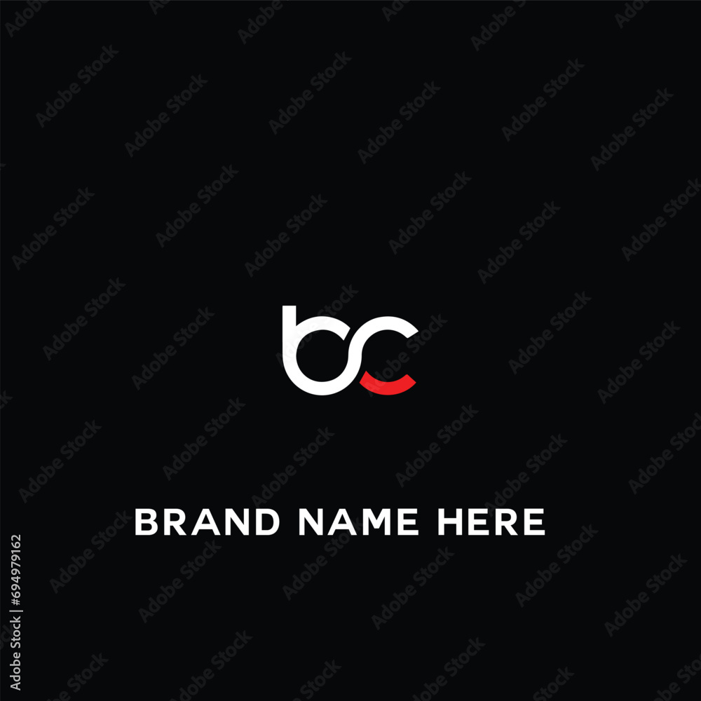 BC logo. B C design. White BC letter. BC, B C letter logo design ...