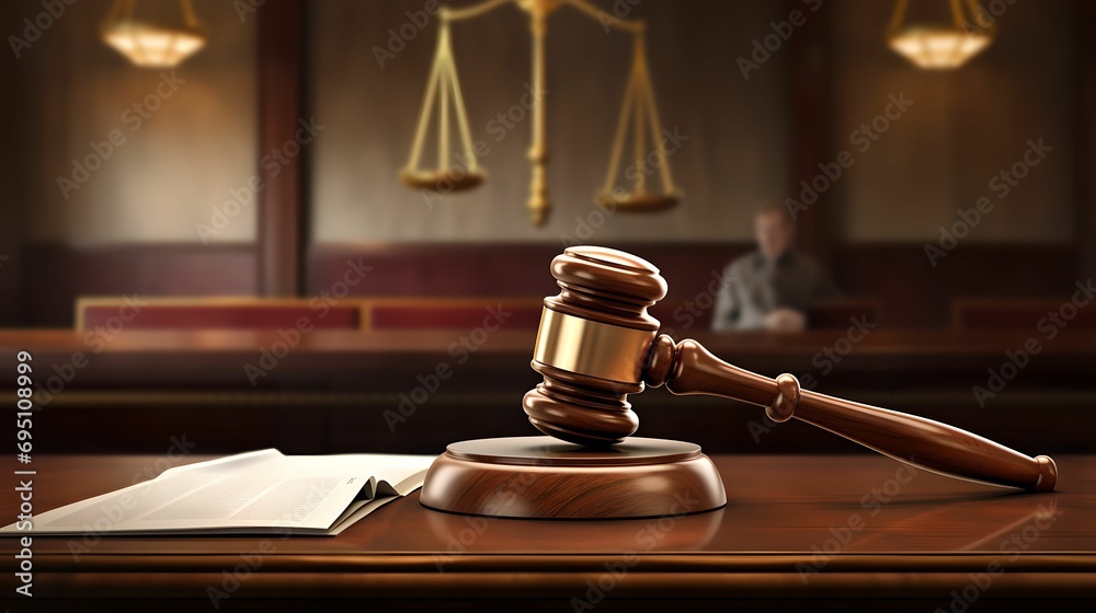 Professional Legal Symbol - Gavel on Simple Background, judge's gavel ...