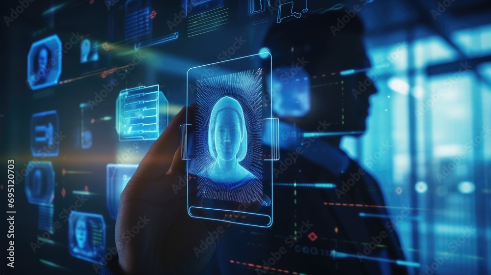 Foto de Professional digital online account registration verification ...