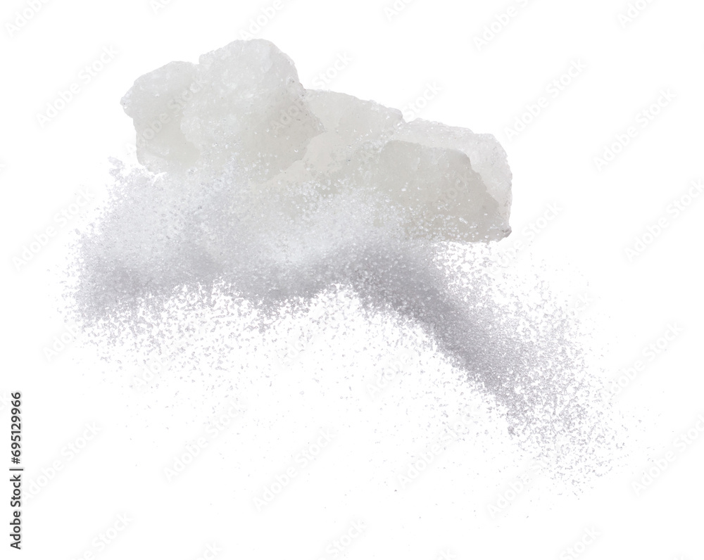 Rock Sugar mix refined ground dust fly explosion, white crystal Rock ...