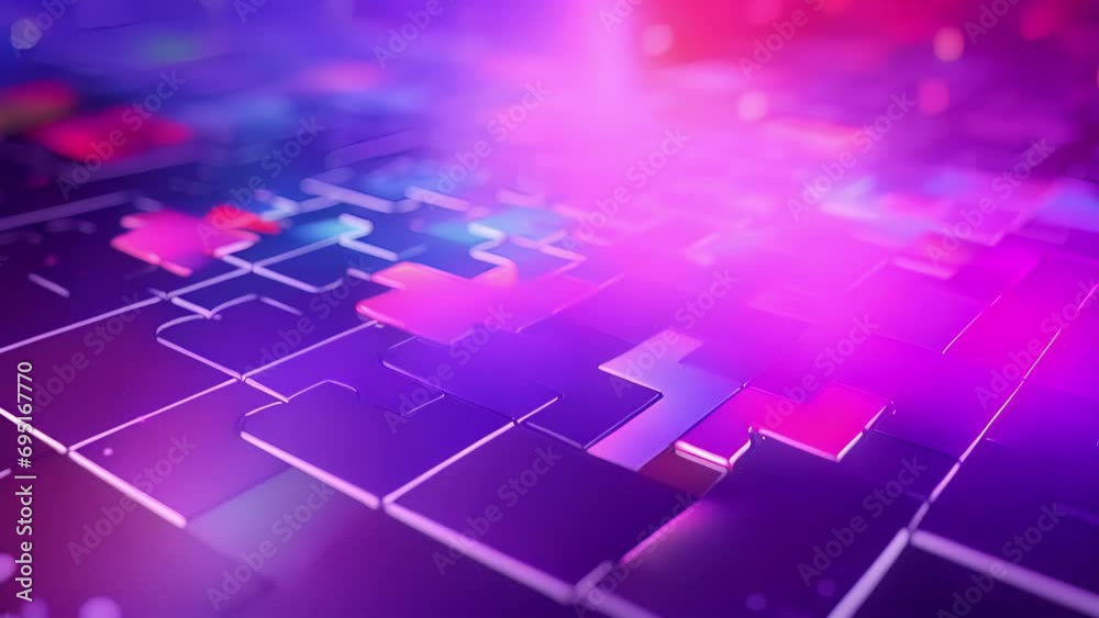 An animated sequence of a puzzle being solved, with each piece ... An animated sequence of a puzzle being solved, with each piece ...