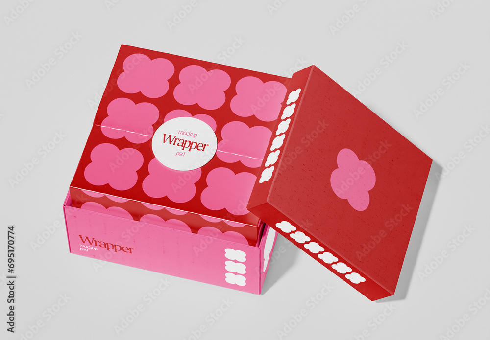 Packaging Brand Design Mockup Stock Template | Adobe Stock