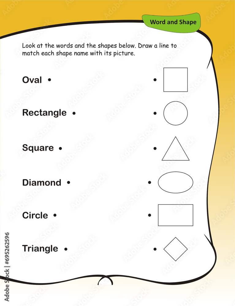 Matching word with correct picture worksheet. Learning activity ...