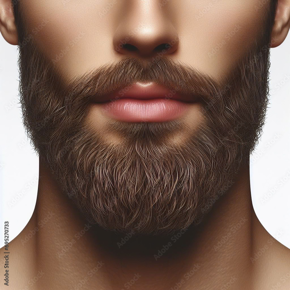 Adult handsome men commonly sport various beard styles. Stock ...