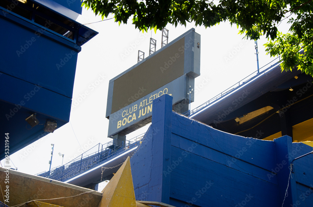 La Boca, Buenos Aires, Argentina - January 4, 2023: typical side of the ...