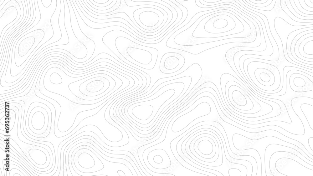 Topographic map background. Panorama view gradient multicolor wave ...