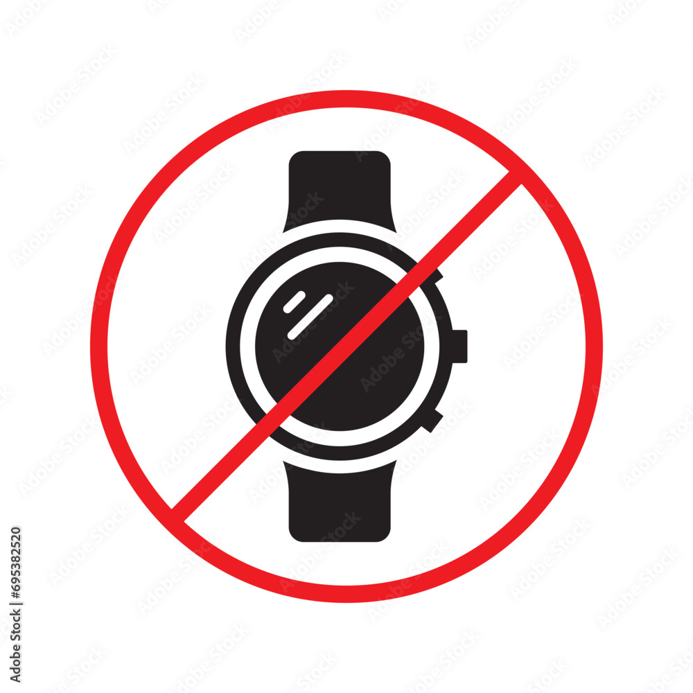 Vecteur Stock Forbidden Prohibited Warning, caution, attention ...