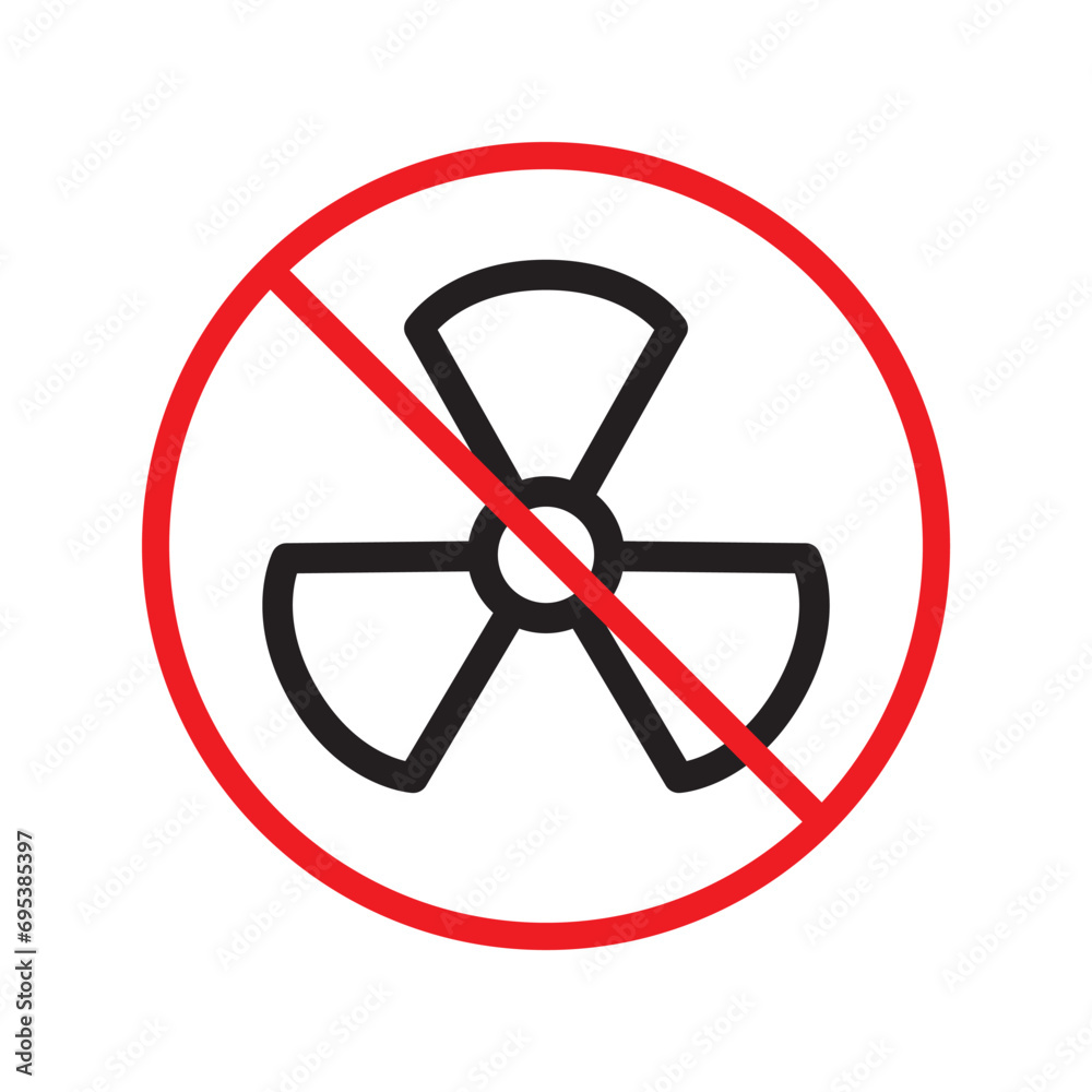 Forbidden Prohibited Warning, caution, attention, restriction label ...