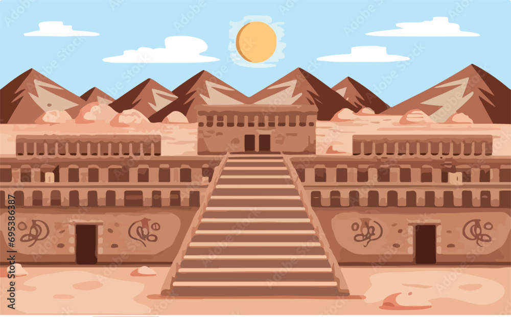Indus Valley Civilization vector AI generated Stock Vector | Adobe Stock