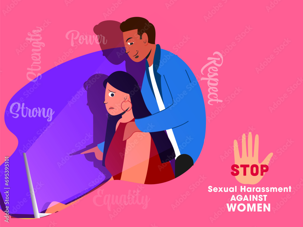 Women's Awareness to Prevent Sexual Harassment Poster Design ...