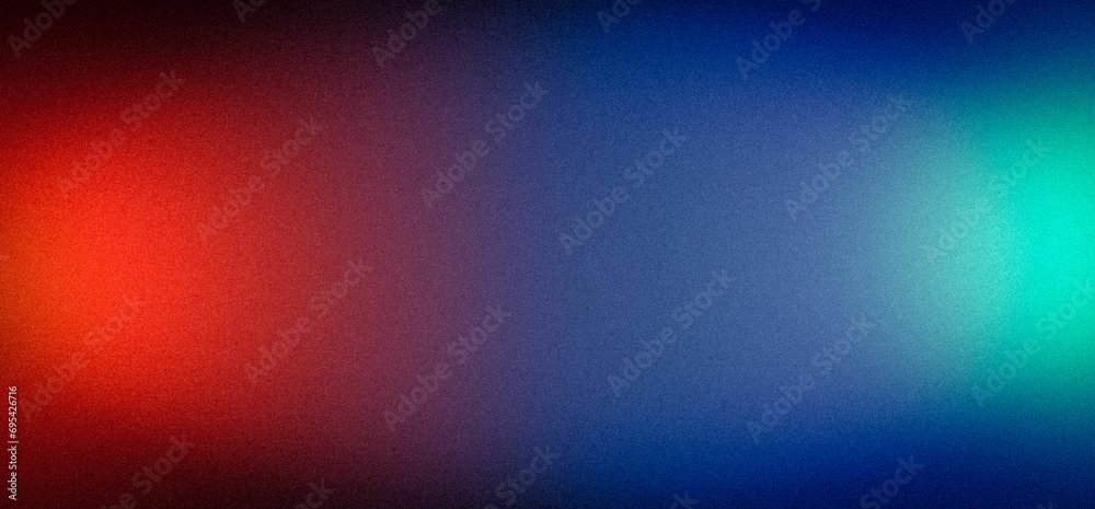 Blue red glowing color flow grainy gradient background noise texture ...