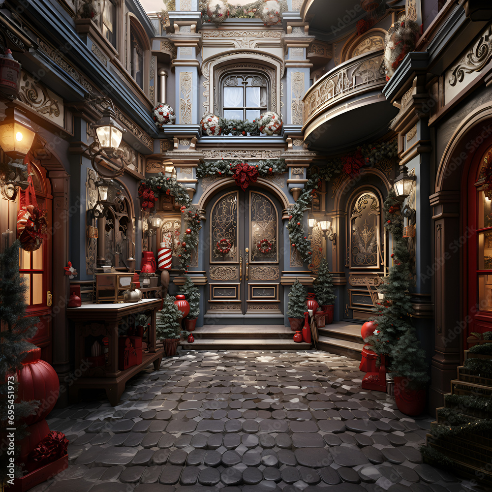 old street in the old town, church, religion, altar, building, society ...