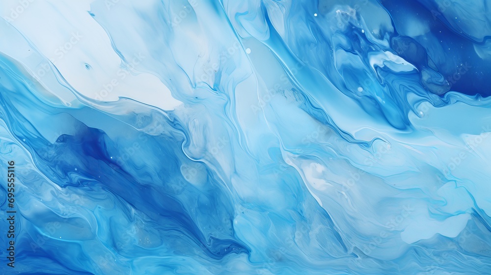 Blue marble swirl background is a diy abstract flowing texture for ...