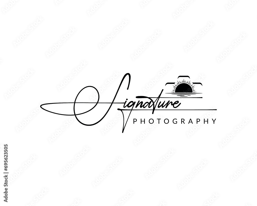 Signature photography Font Calligraphy Logotype Script Font Type Font ...