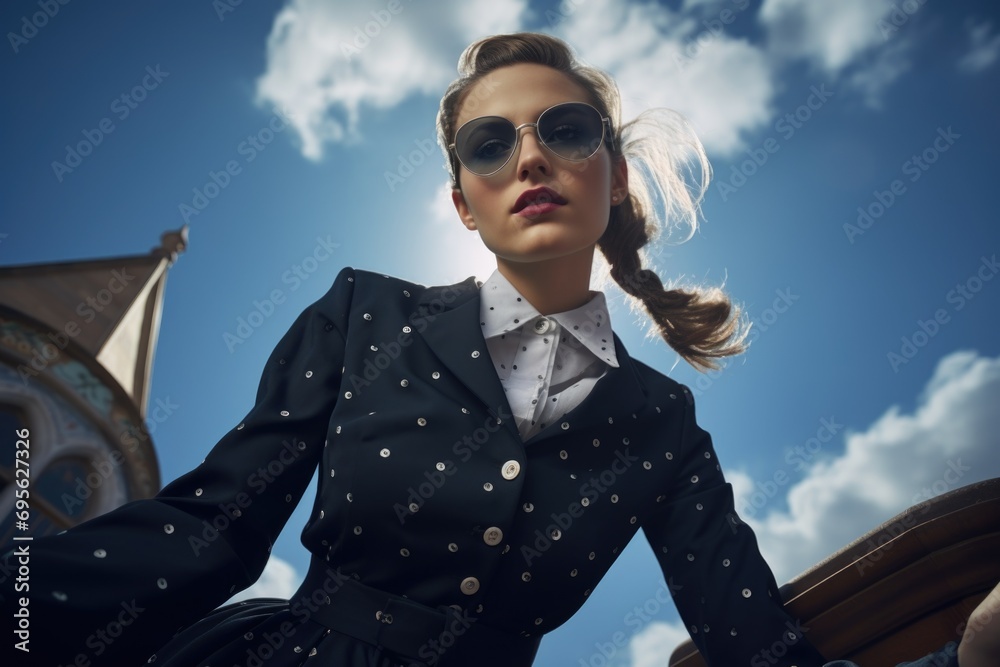 Vibrant 1950s fashion leather jackets, poodle skirts, slicked-back hair ...