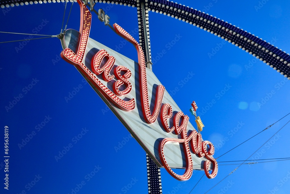 Gateway Arches Las Vegas. Built in 2020, the arches mark the entrance ...