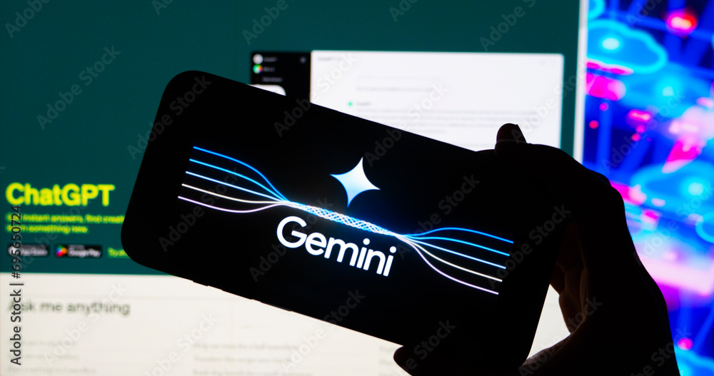 Gemini AI Artificial Intelligence from Google. Calgary Alberta Canada ...