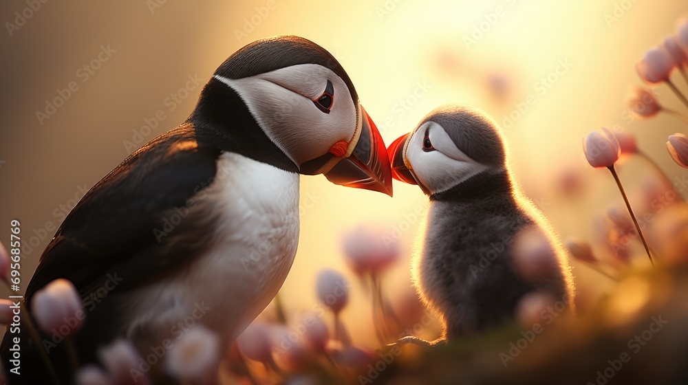Icelandic Puffin Paradise: Seabirds Enjoy Scenic Views of Iceland ...