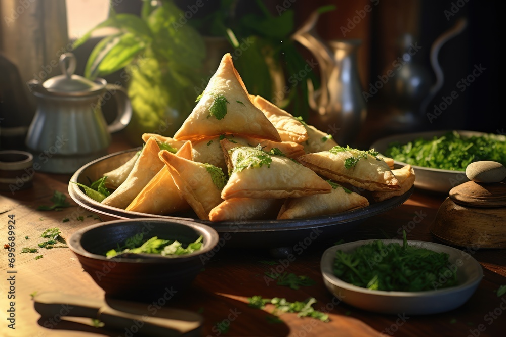Indian Culinary Delight: Samosas - A Traditional Indian Snack, These ...