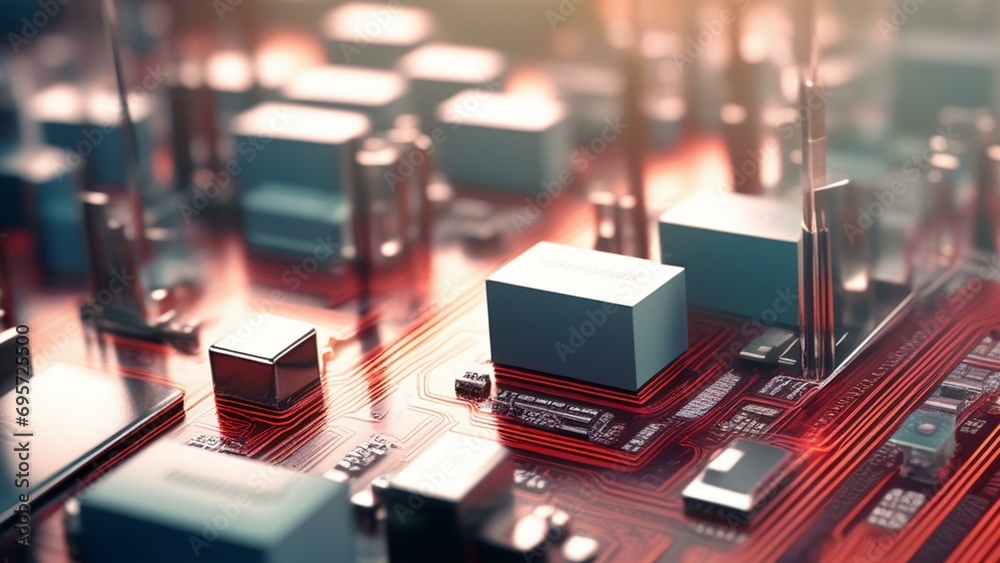 technology electrical cinematic background Stock Photo | Adobe Stock