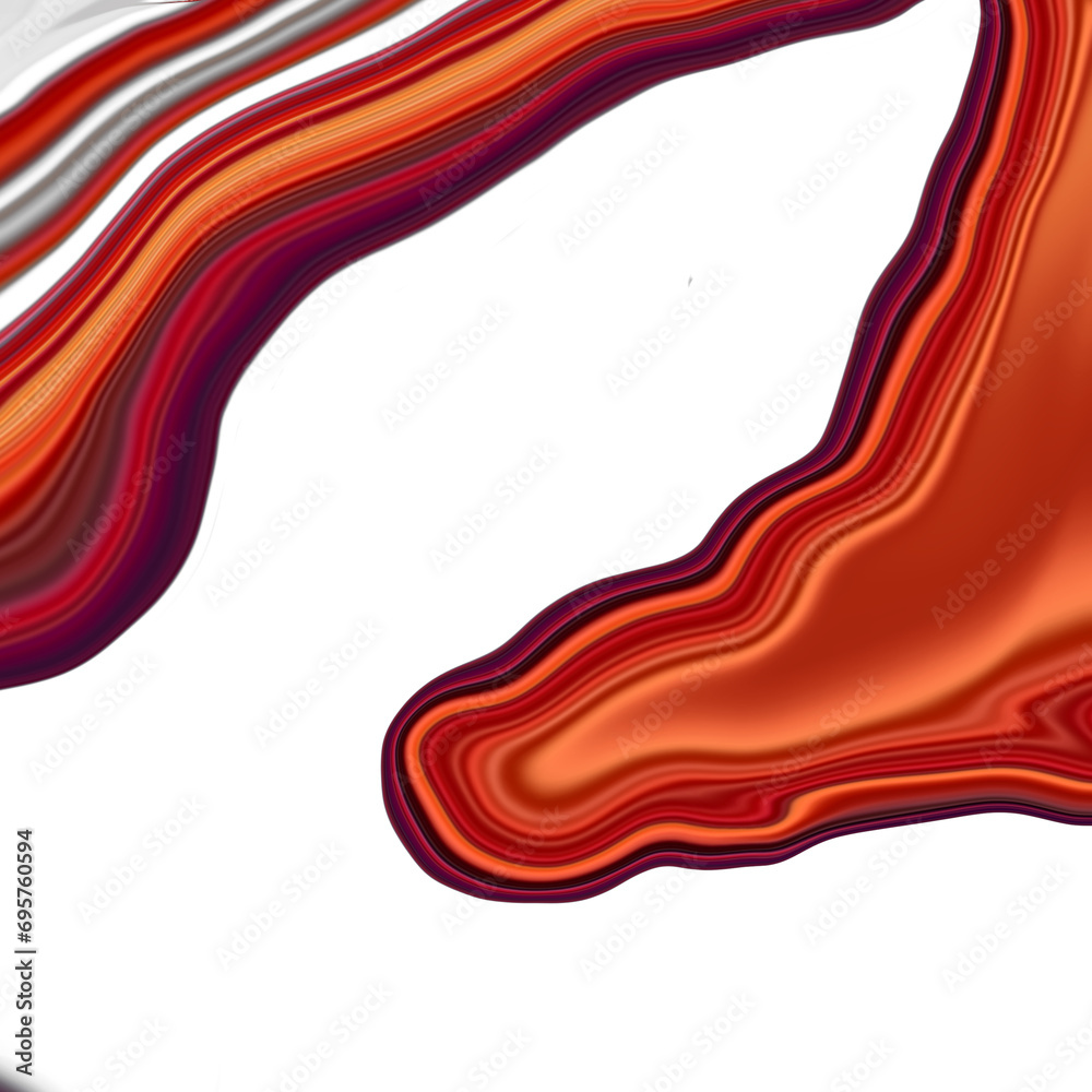 Fluid elegance. Mesmerizing organic motion. Vibrant liquid waves ...