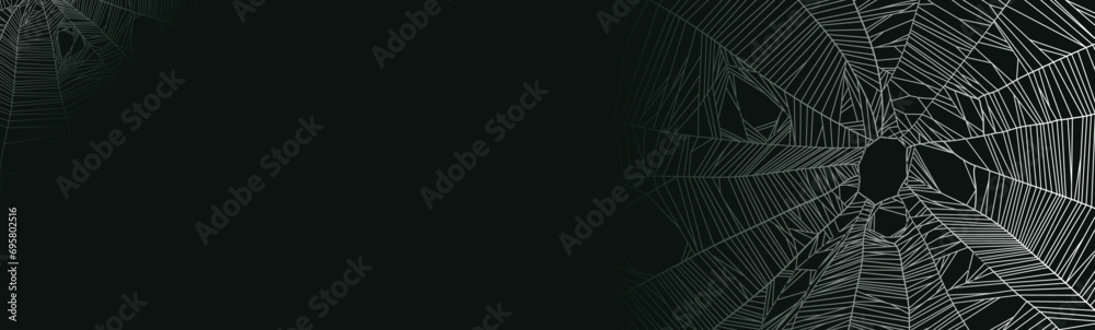 spider web background design. Vector background design with set of ...