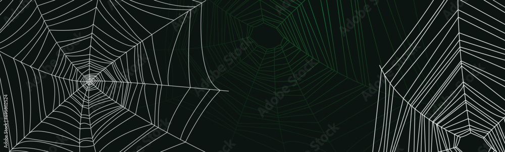 spider web background design. Vector background design with set of ...