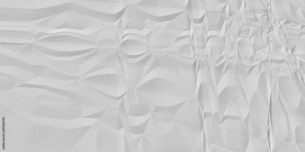 White crumpled paper background texture pattern overlay. wrinkled high ...
