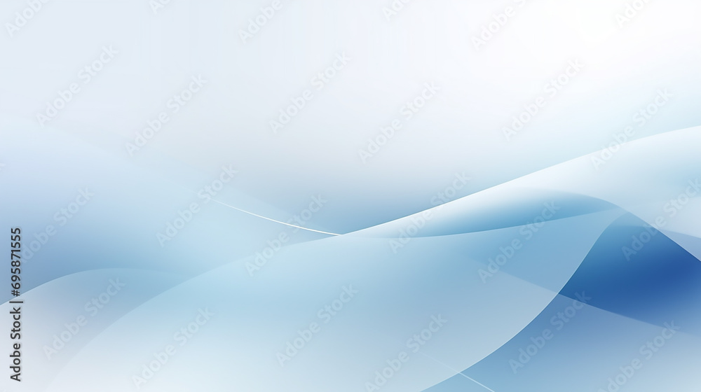 blue and white wave background. gradient soft blue wave business Mordan ...