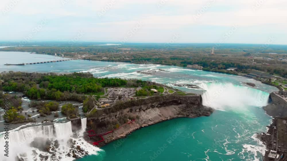 Niagara Falls, embodying divine beauty nature, ethereal spectacle ...