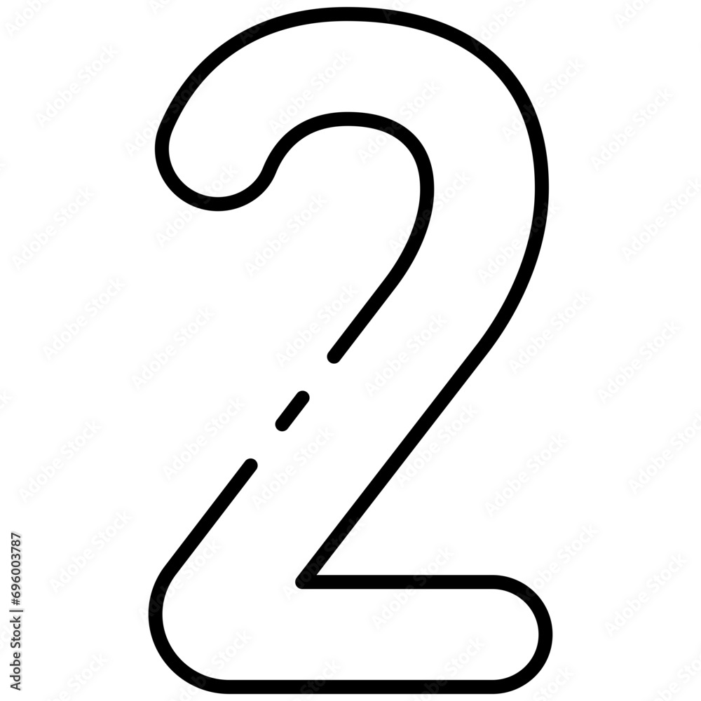 Number, UI, Shapes and Symbols, 1, Mathematical Symbol, Character ...