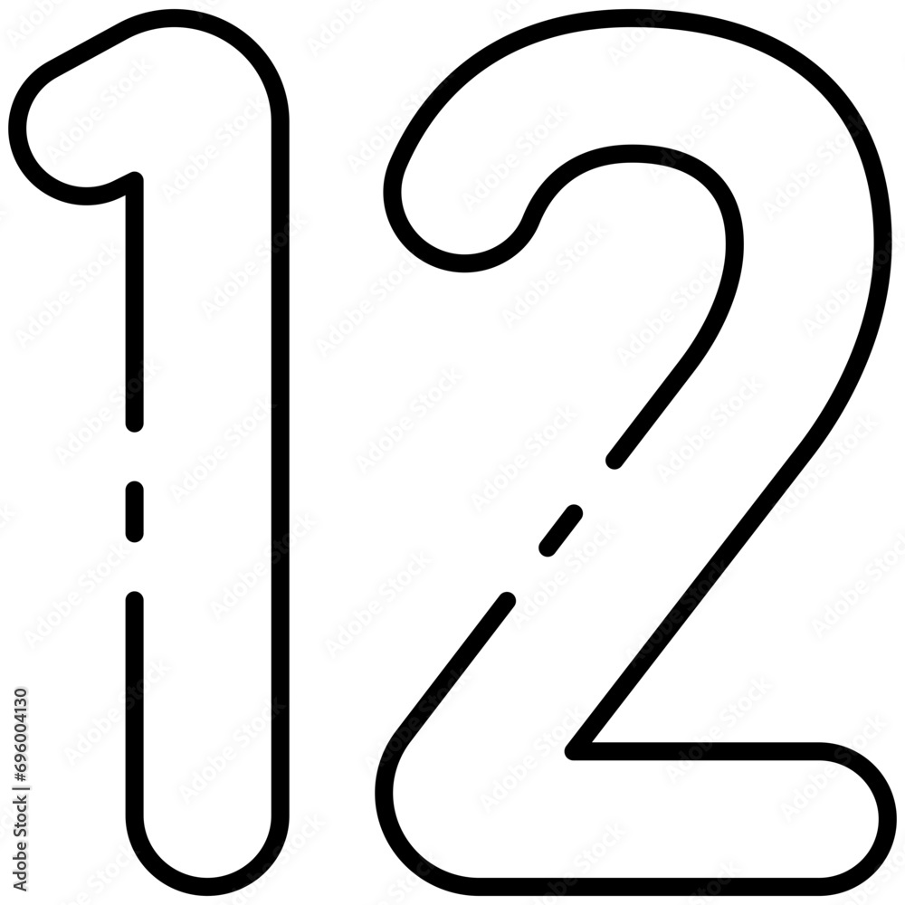 Number, UI, Shapes and Symbols, 1, Mathematical Symbol, Character ...