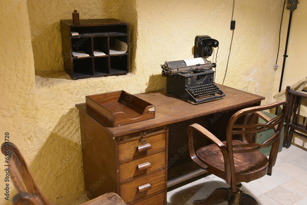 The Lascaris War Rooms, A historic museum of preserved military ...