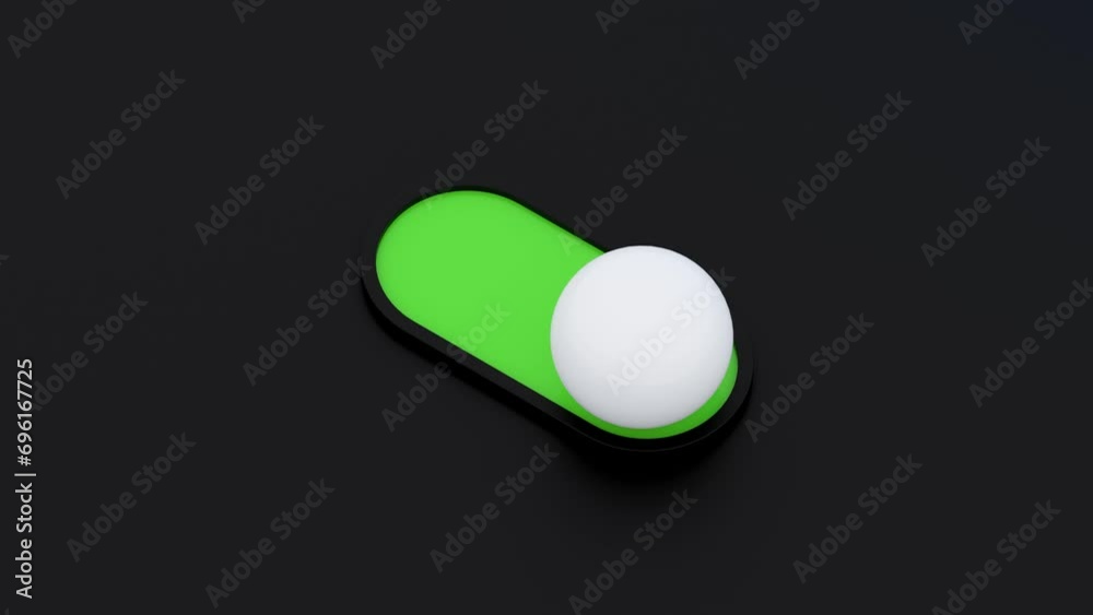 Visualization of Settings Switch in Device GUI. Digitization Button ...