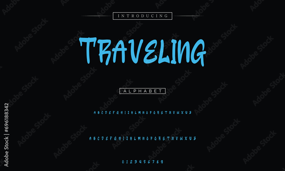 Old school Graffiti alphabet decorative lettering vandal street art ...