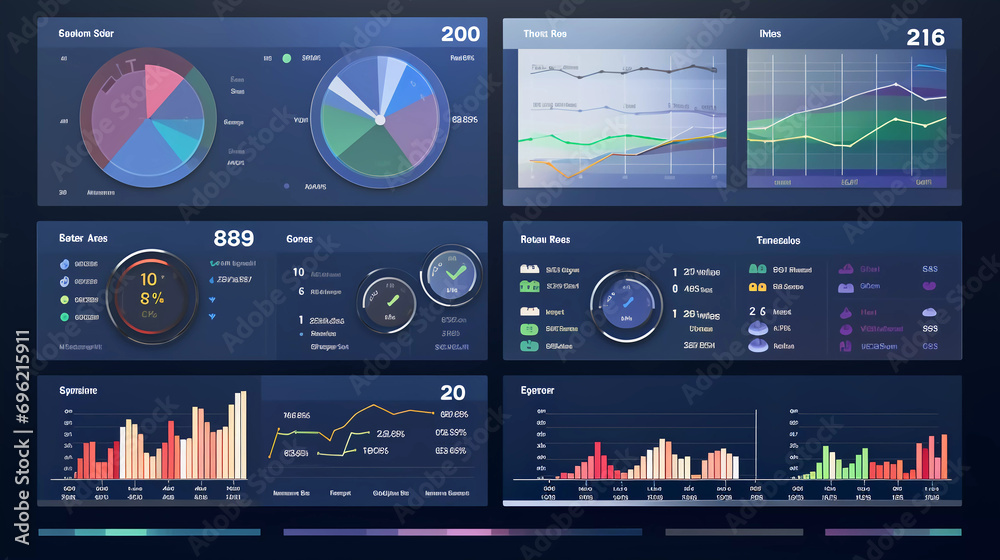 professional key performance indicator KPI metrics dashboard for sales ...
