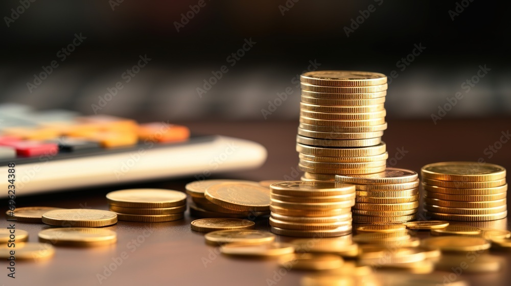 Finance and money background concept for business and asset management ...
