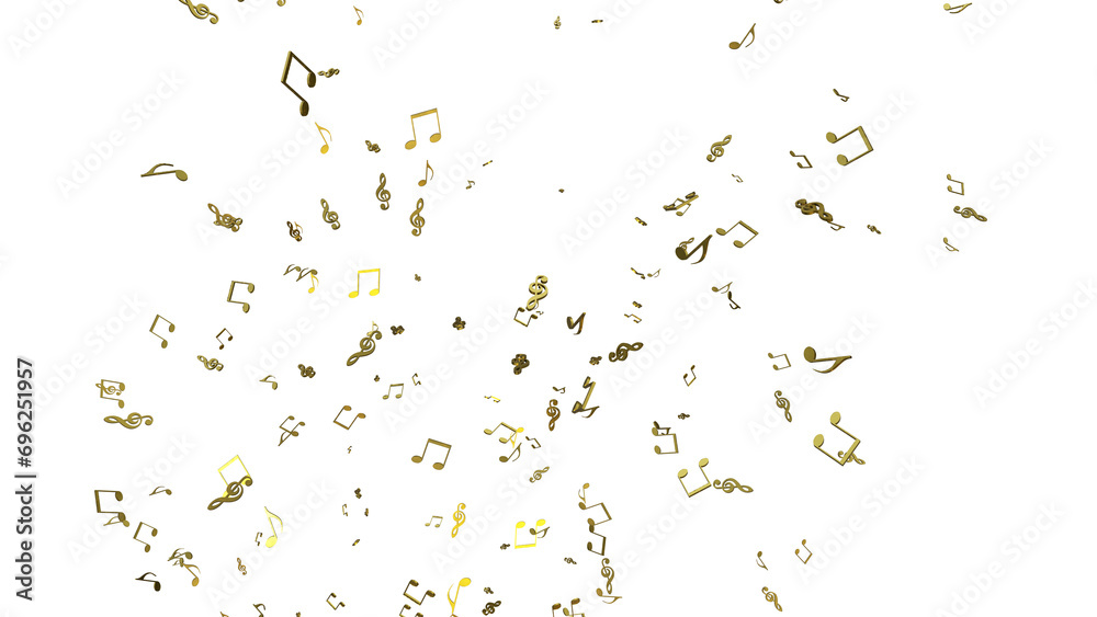 Music pattern wallpaper, Golden Music png transparent background, Gold ...