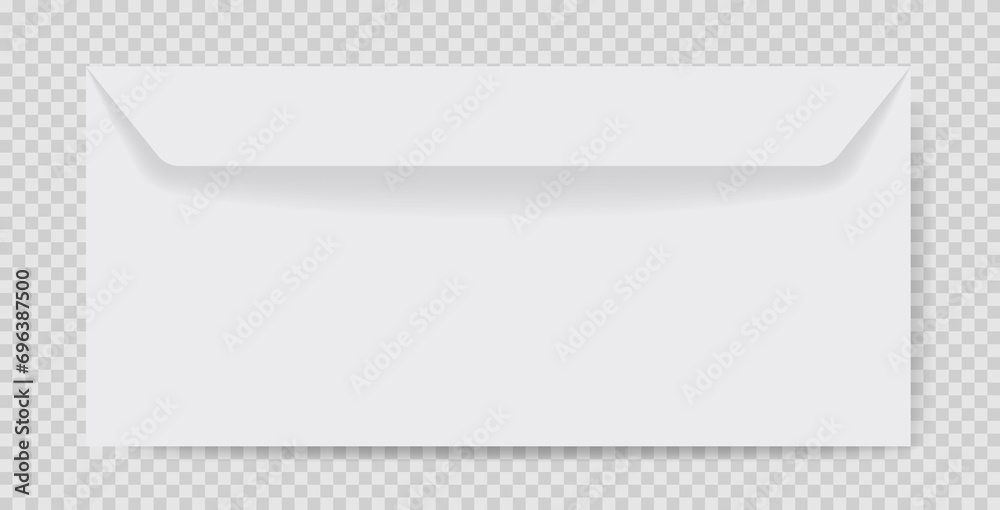 Open envelope on transparent background illustration. Letter, mail ...