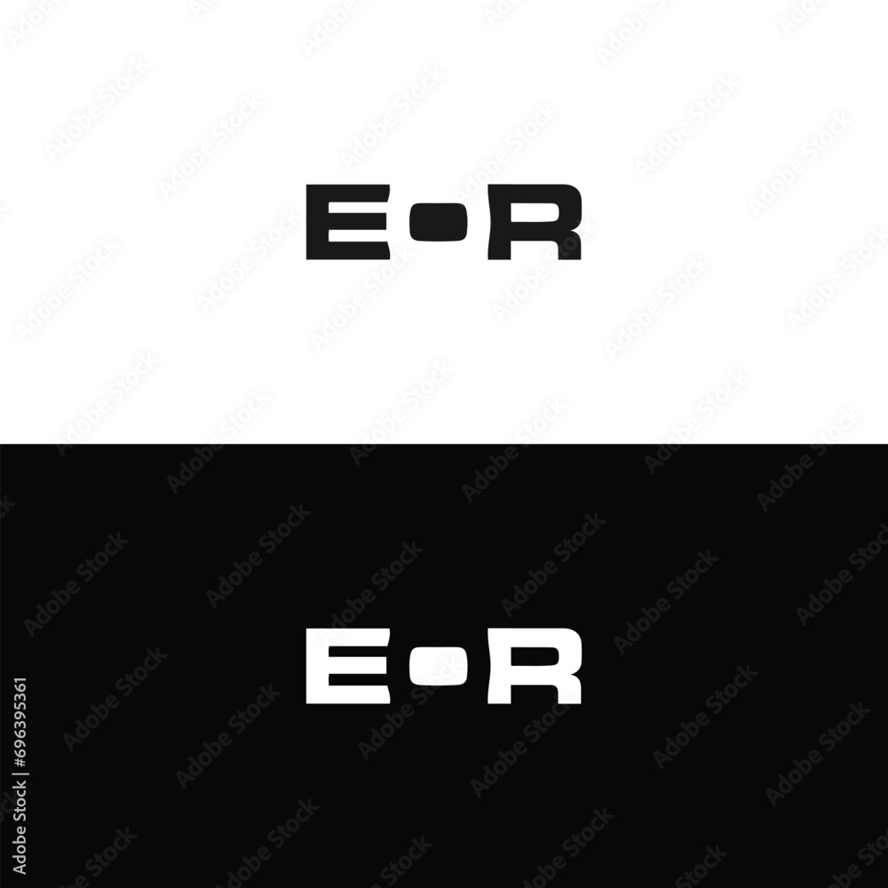 EOR logo. E O R design. White EOR letter. EOR, E O R letter logo design ...