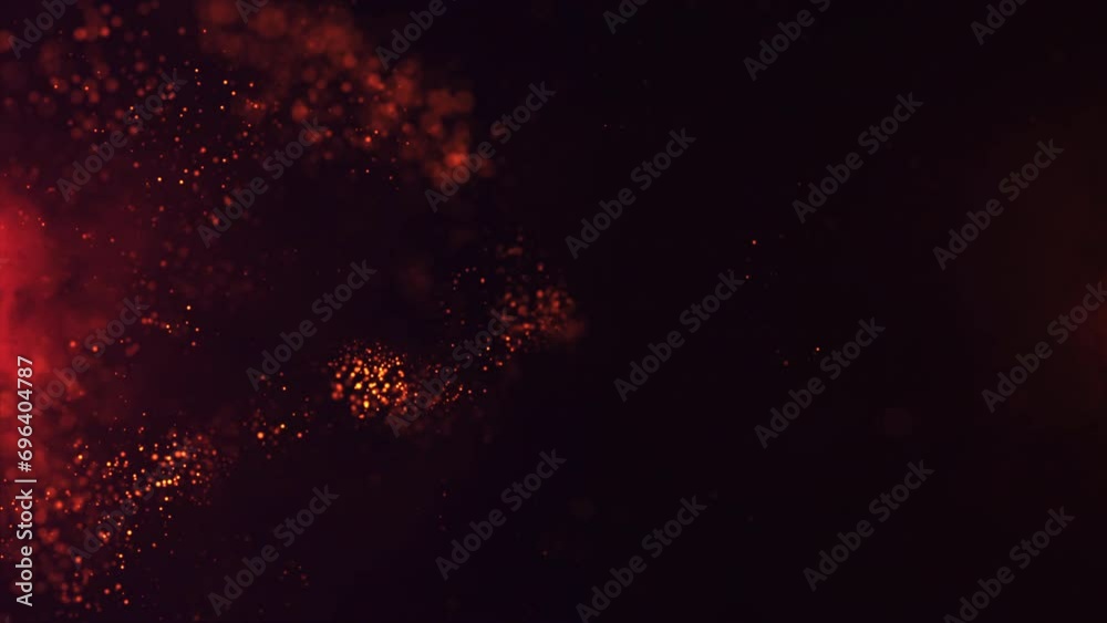 Huge gorgeous firestorm close-up animated background. Fire sparks and ...