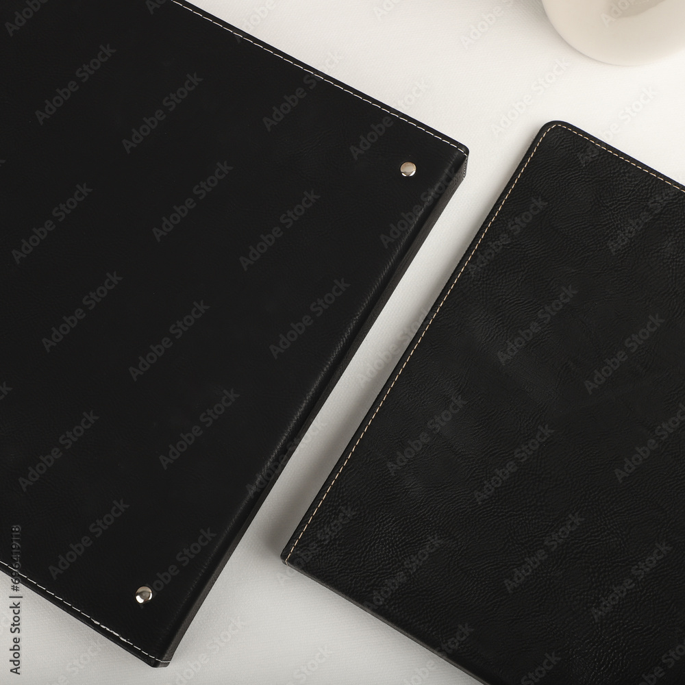 Personalized binding, leather folder cover, leather binding, binder ...