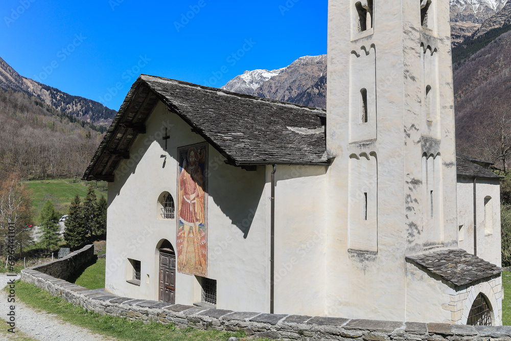 The catholic church of Santa Maria del Castello under the foot of ...