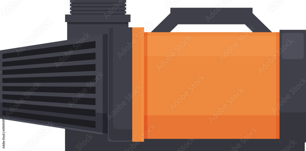 Liquid system icon cartoon vector. Machine electric. Pump water valve ...