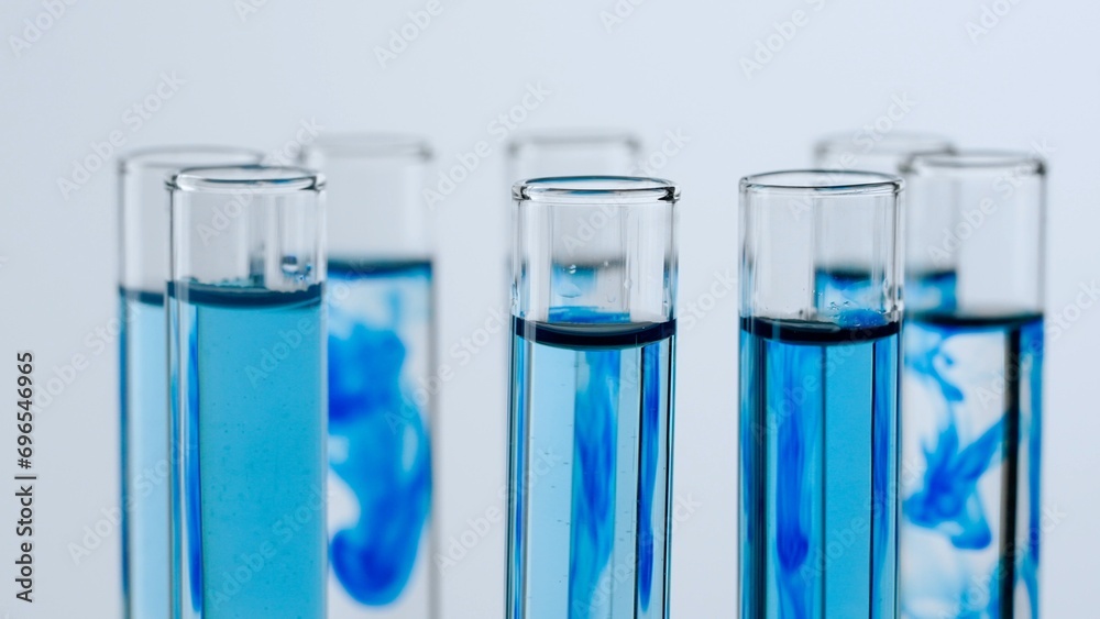 Science and biotechnology creative concept. Close up of laboratory ...